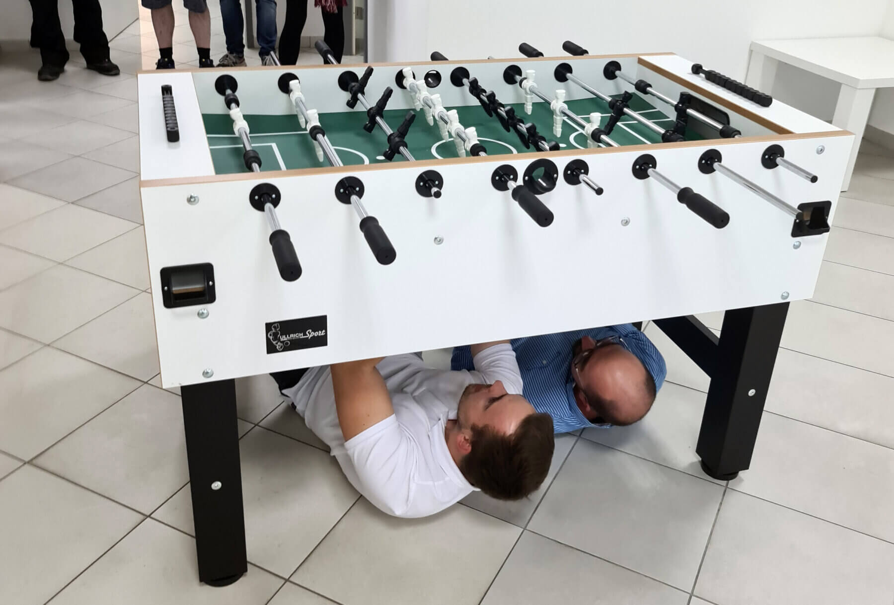 Table football strengthens team spirit - GLT Bearings