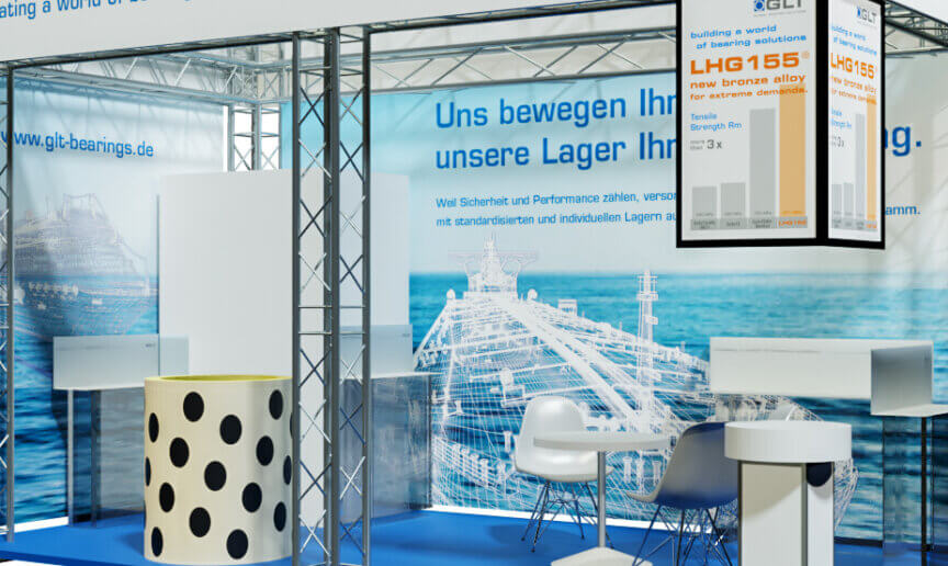 Plain bearings at SMM 2022 - GLT Bearings